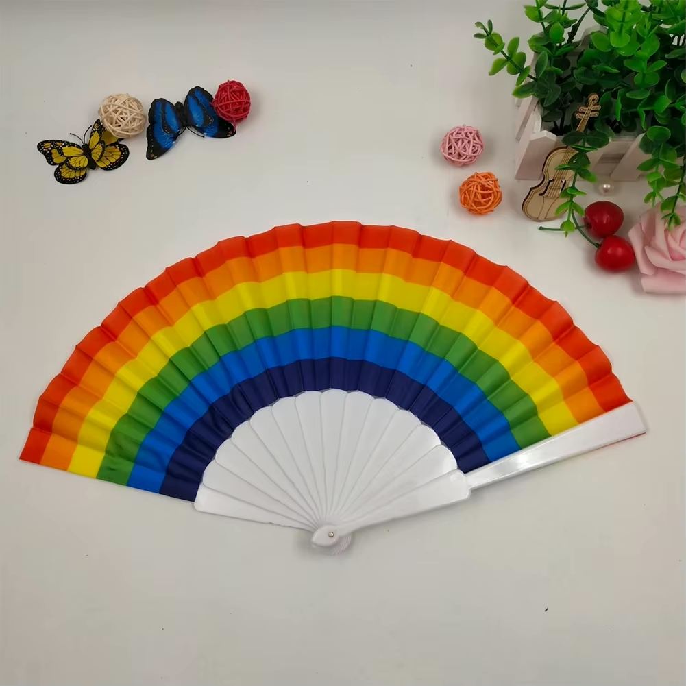 RAINBOW HAND FAN – Midsumma's Closet